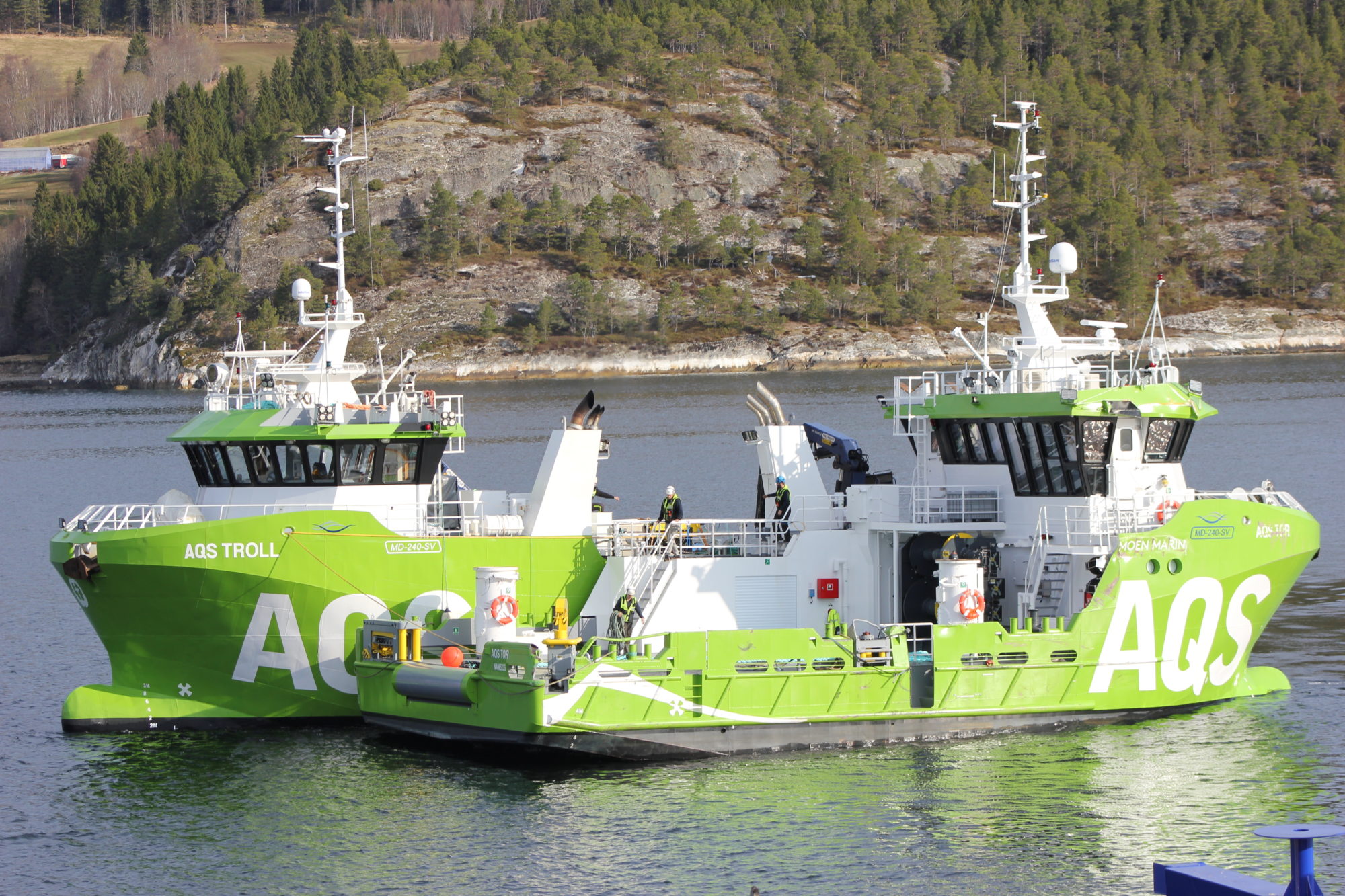 AQS Tor har ankommet MOEN - Moen